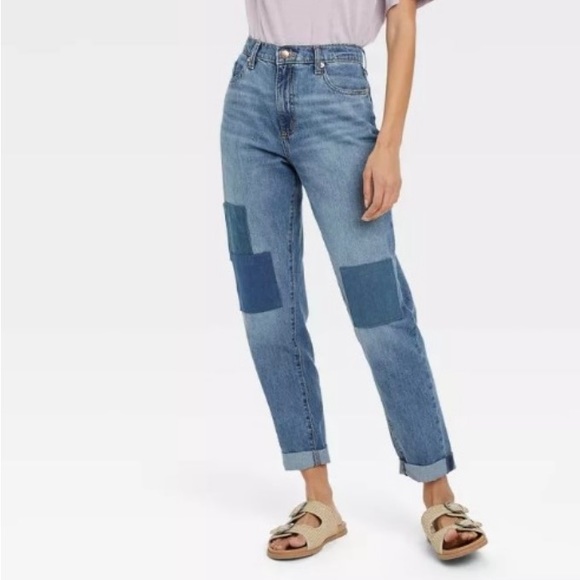 Universal Thread | Jeans | Universal Thread Patchwork Boyfriend Jeans ...